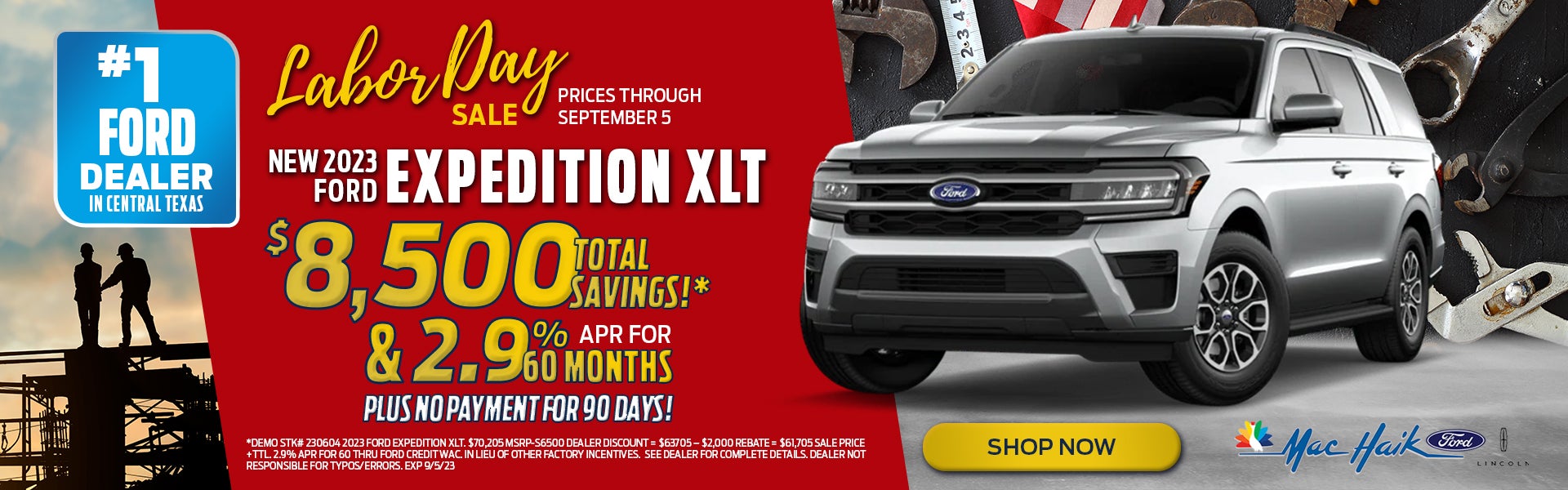 Welcome to Mac Haik Ford of Georgetown, TX